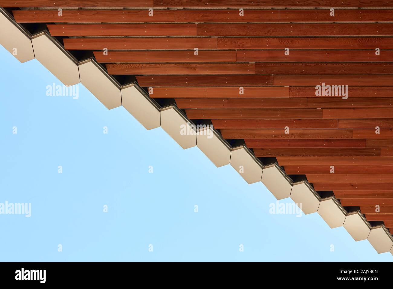 Fin timber soffit hi-res stock photography and images - Alamy