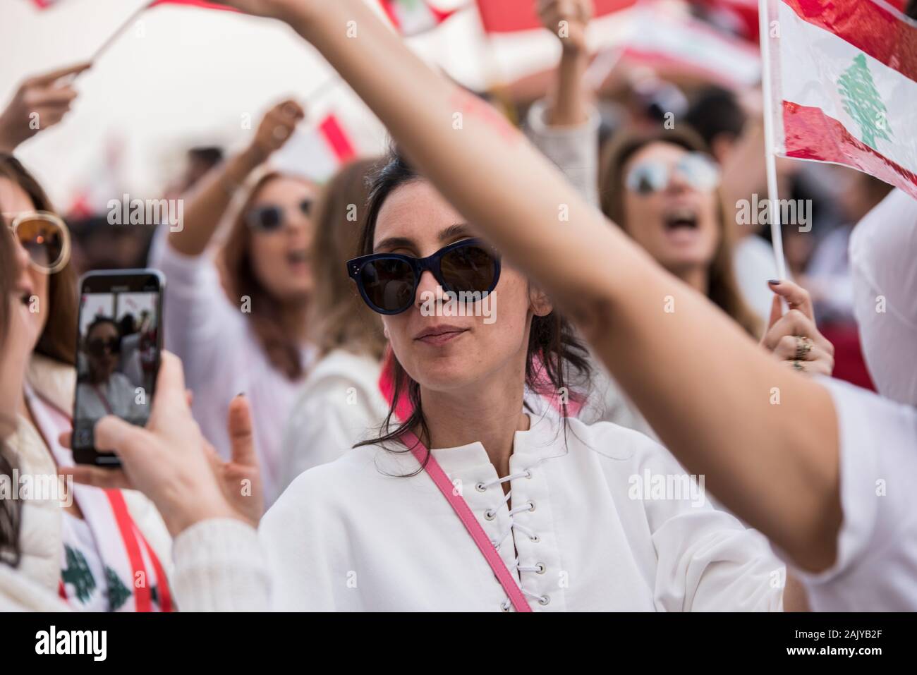 Lebanon lebanese women woman hi-res stock photography and images - Alamy