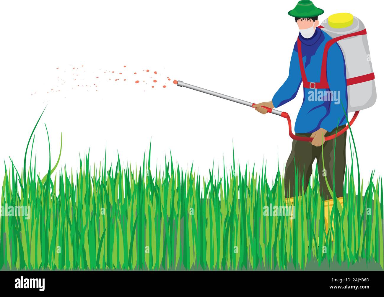 Straw manure Stock Vector Images - Alamy