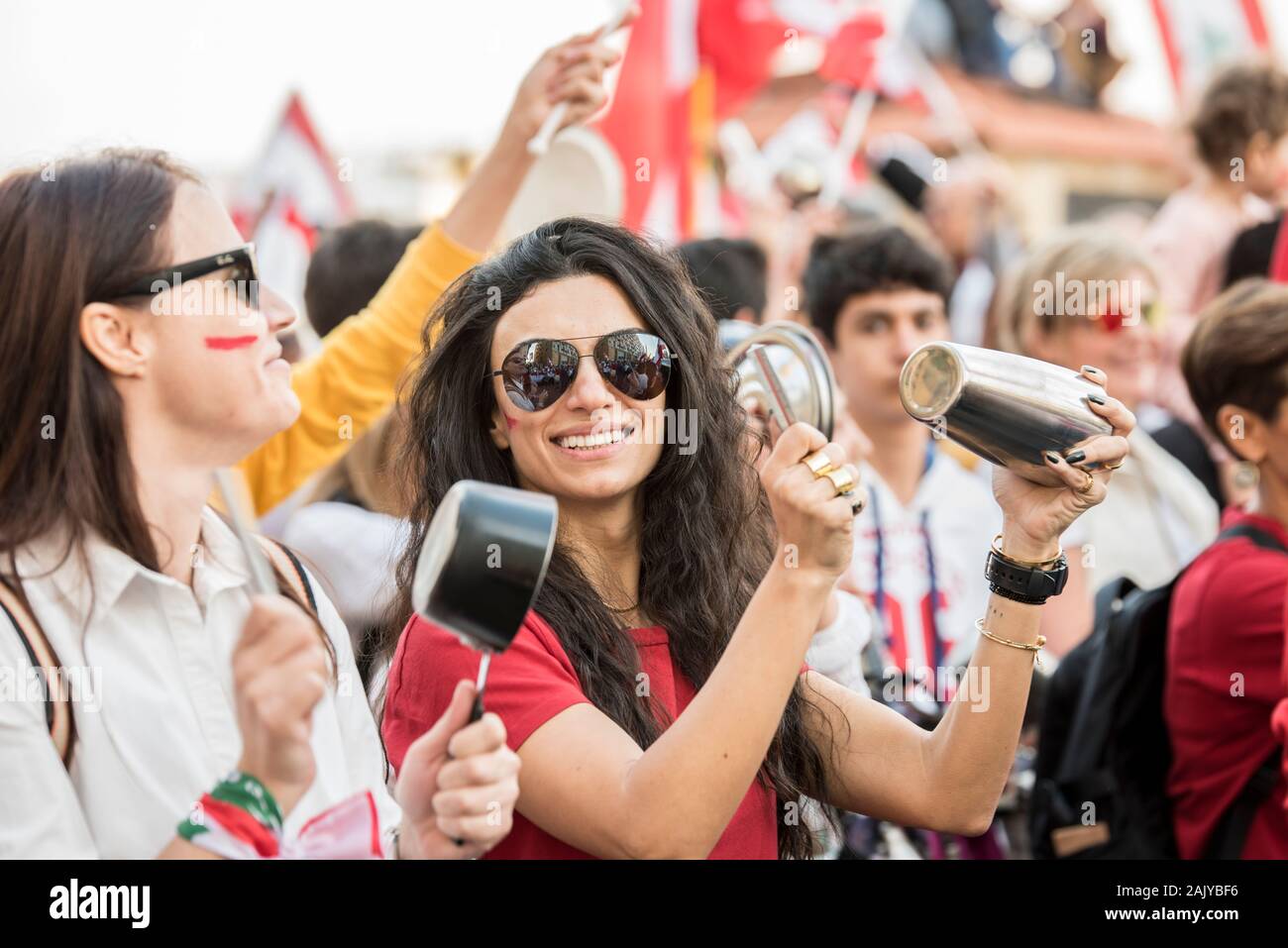 Lebanon Revolution and Independence Day Event 2019 Stock Photo - Alamy