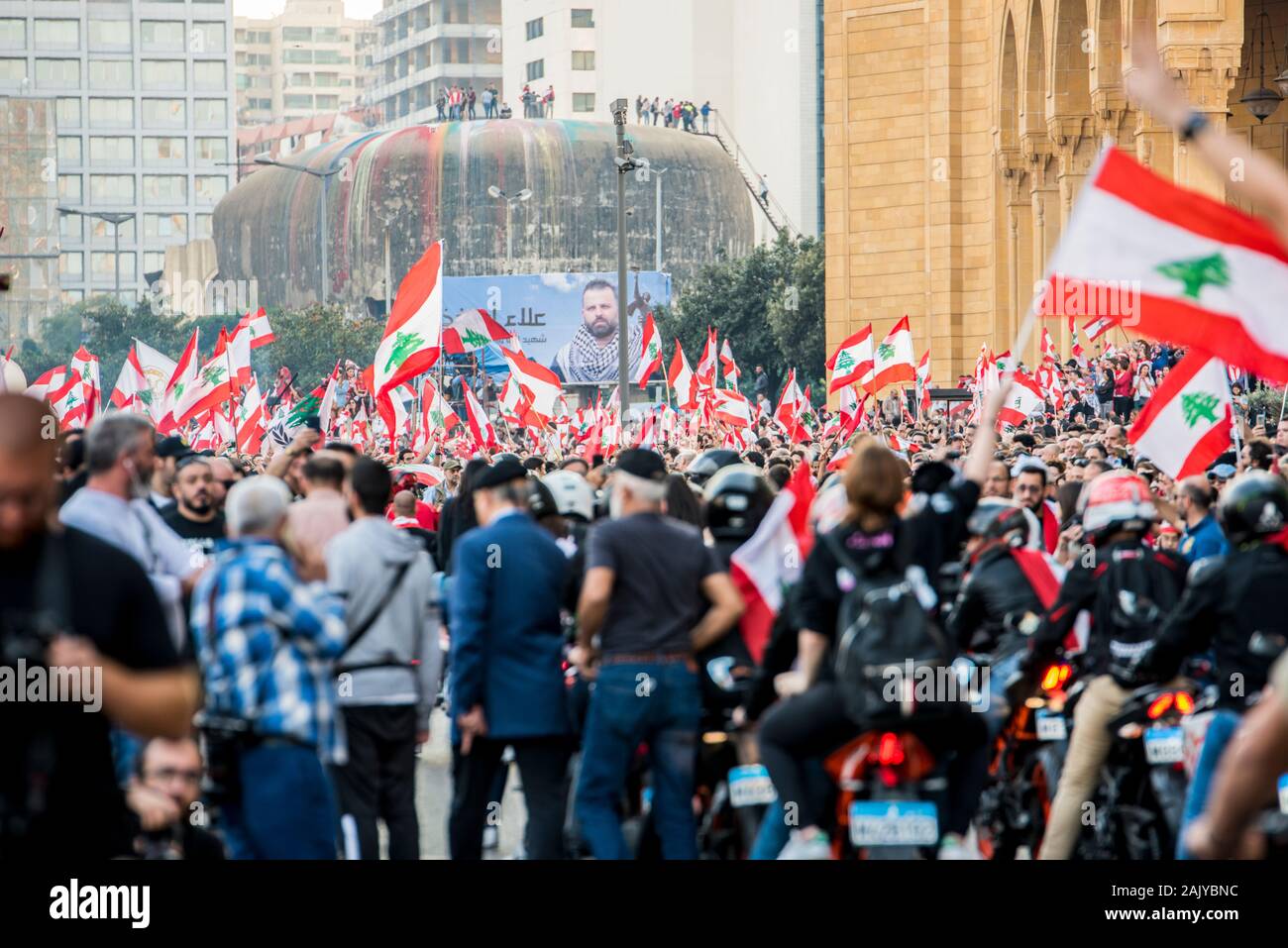 Lebanon Revolution and Independence Day Event 2019 Stock Photo - Alamy