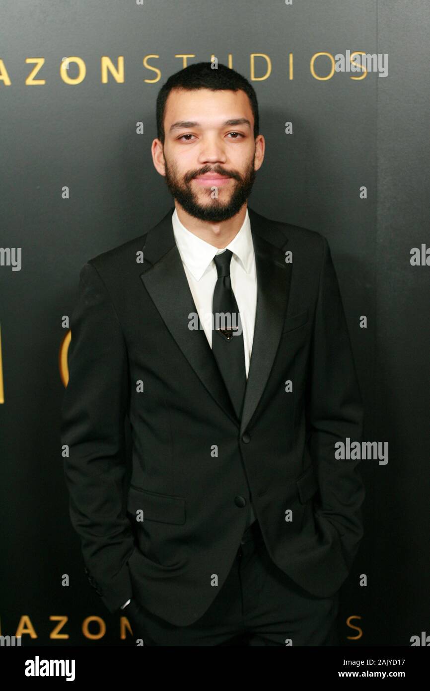Beverly Hills, Ca. 5th Jan, 2020. Justice Smith at the Amazon Studios ...