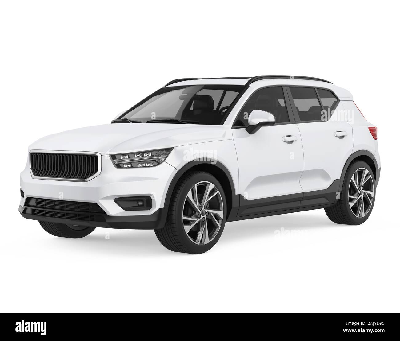 SUV Car Isolated Stock Photo - Alamy