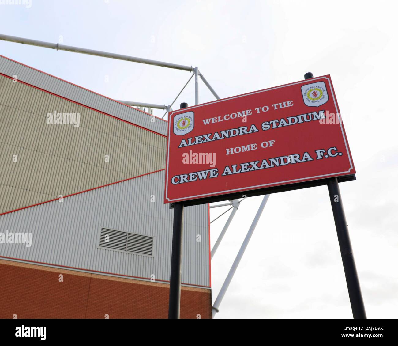 Gresty road stadium hi-res stock photography and images - Alamy