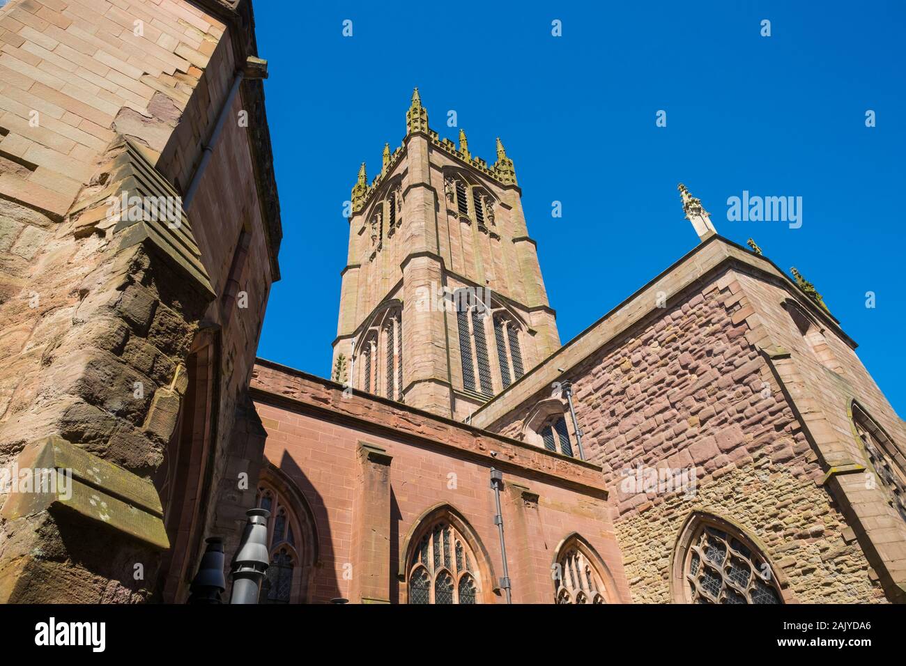 St laurence's Church in Ludlow, Shropshire, UK Stock Photo - Alamy