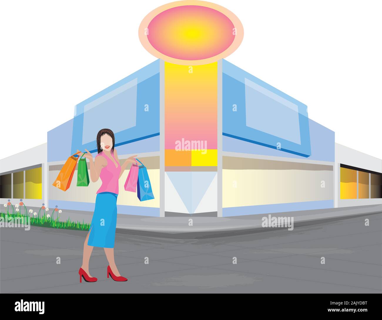 fashion woman vector design Stock Vector Image & Art - Alamy