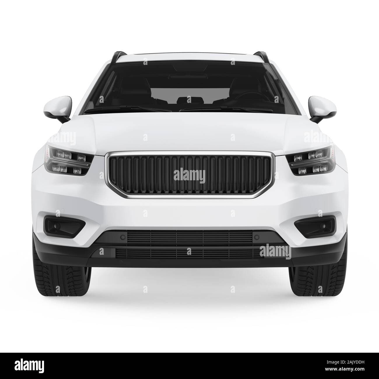 SUV Car Isolated Stock Photo - Alamy