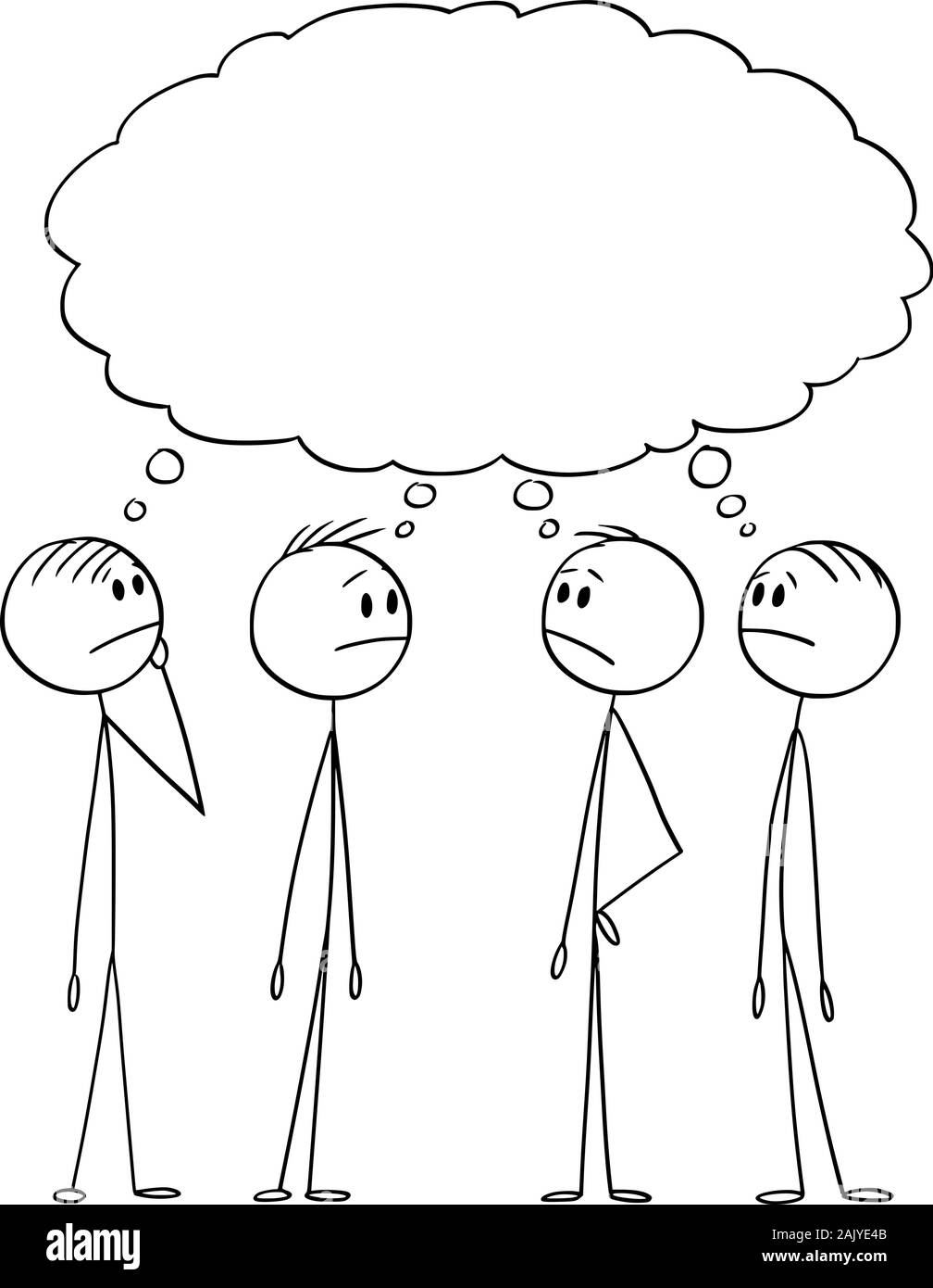 Thinking Stick Figure