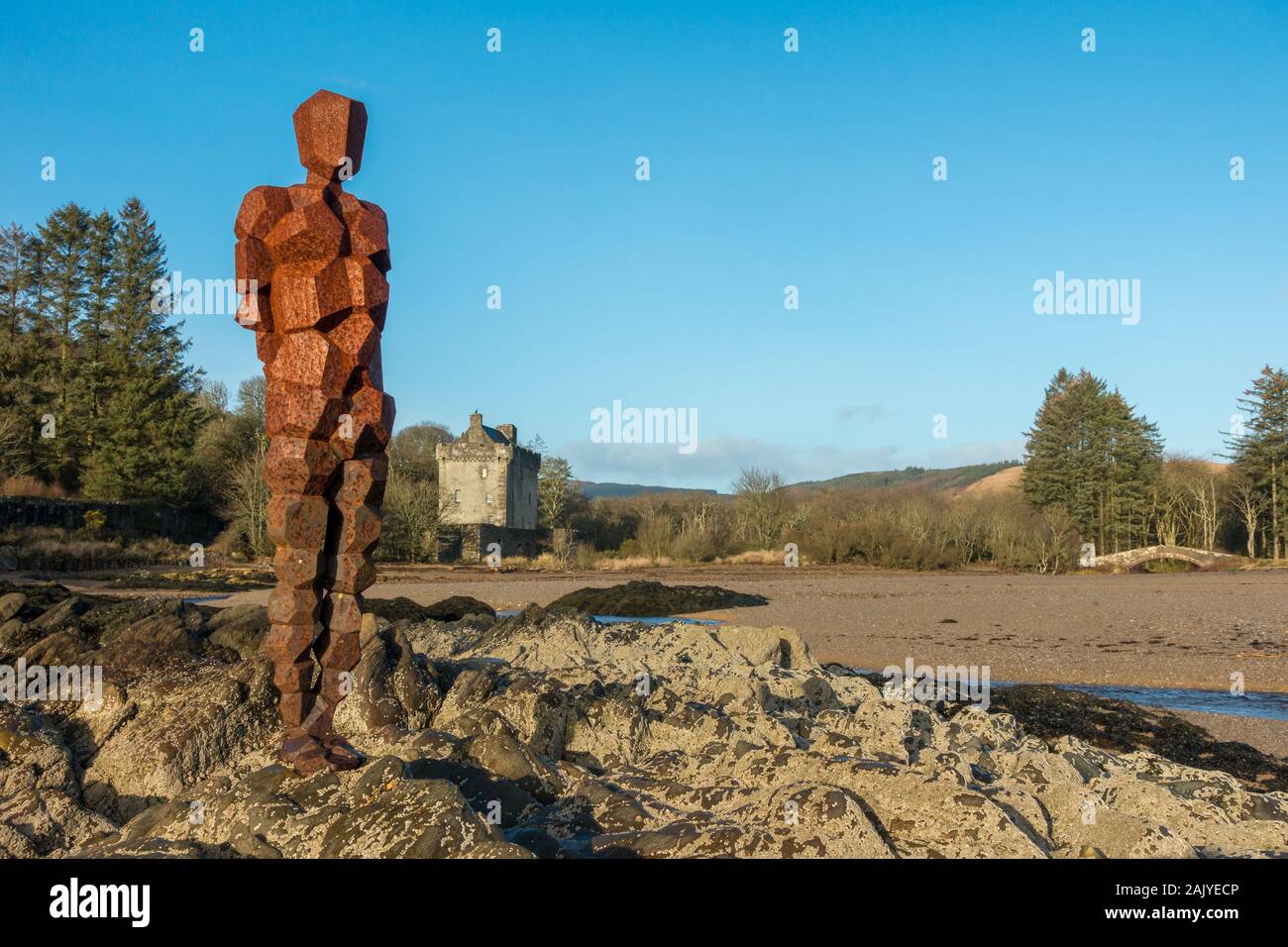 Life sized antony gormley sculpture hi-res stock photography and images ...