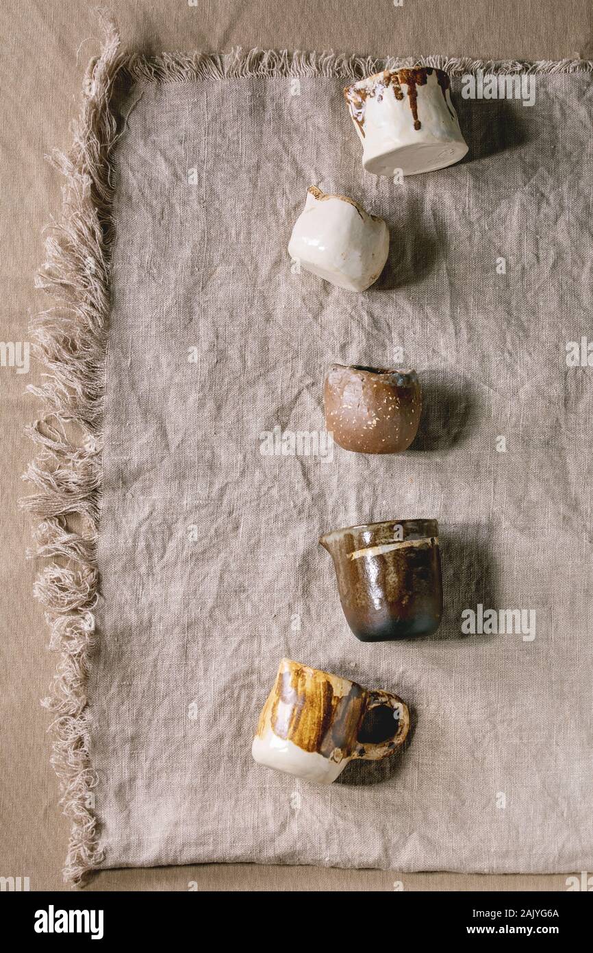 Variety of ceramic jugs Stock Photo - Alamy