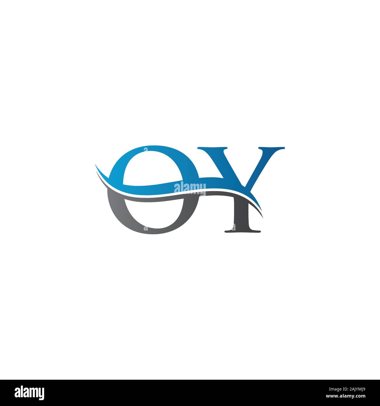 Initial Letter OY Logo Design Vector Template. OY Letter Logo Design Stock Vector Image & Art ...