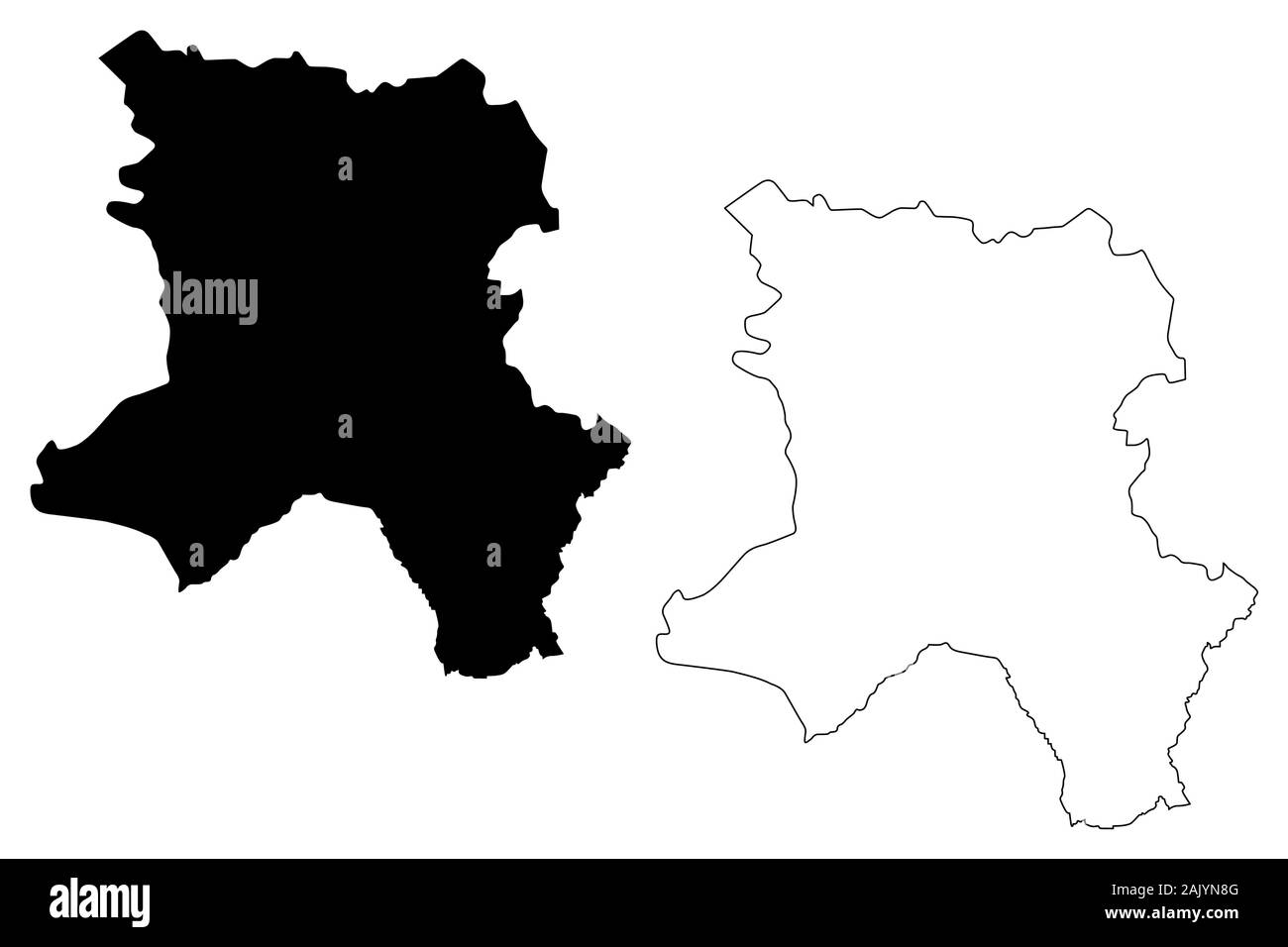 District of Ferizaj (Republic of Kosovo and Metohija, Districts of ...
