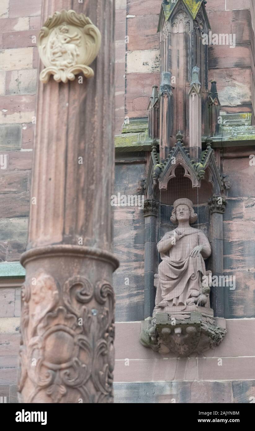 Details from Freiburg Minster Stock Photo - Alamy