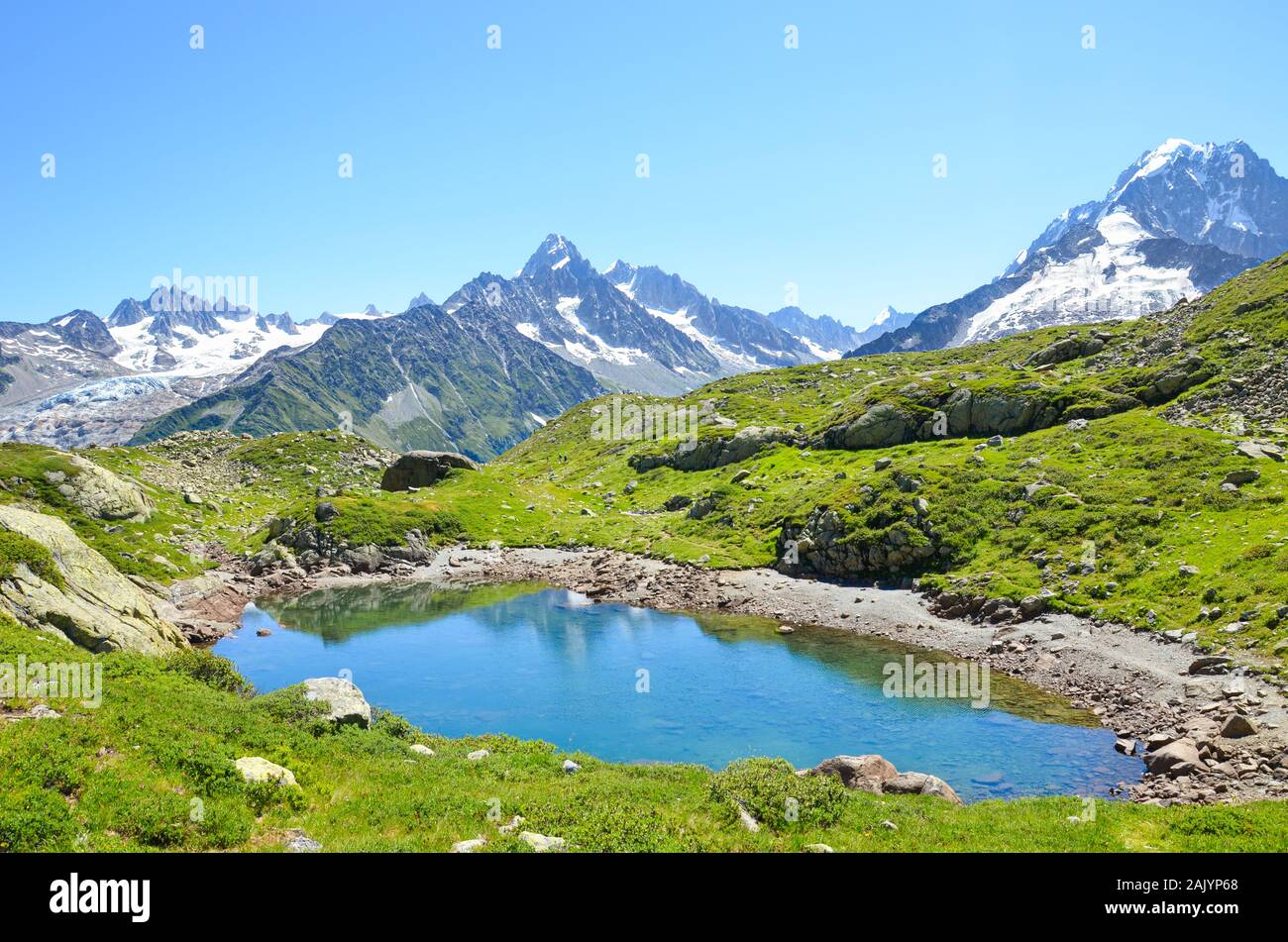 Lac de cheserys chamonix hi-res stock photography and images - Alamy