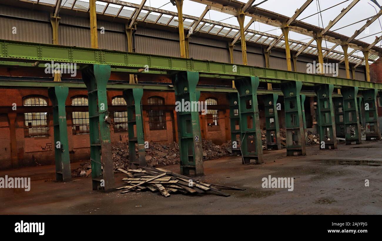 Horwich locomotive works erecting shop part demolished on the 4.1.20 as ...