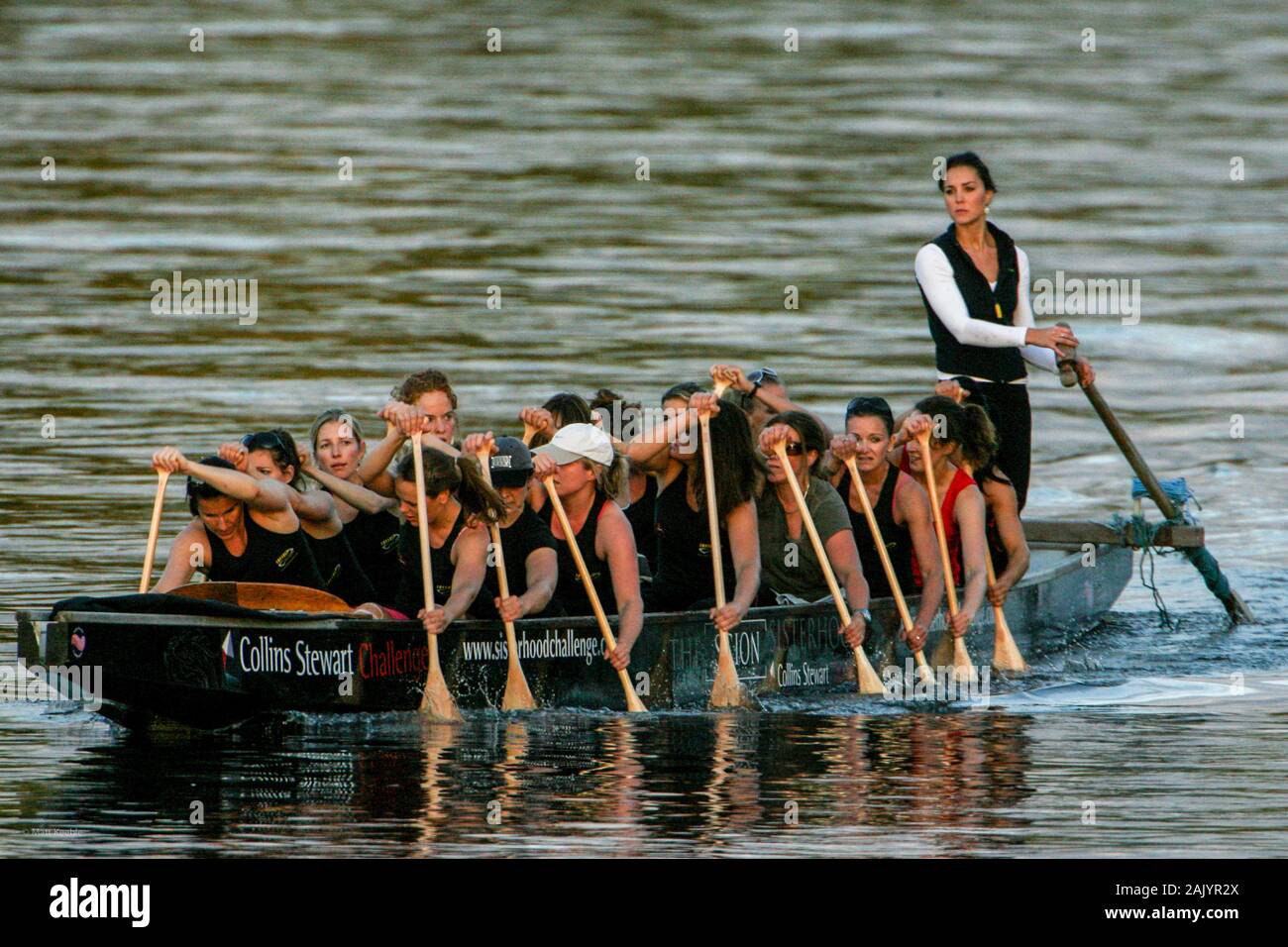 Kate Middleton, before she was The Duchess of Cambridge, training on ...