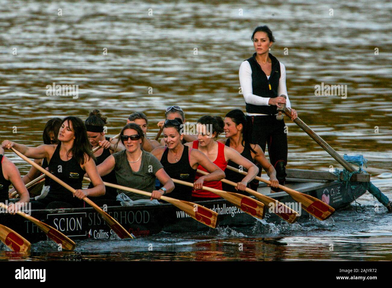 Kate Middleton, before she was The Duchess of Cambridge, training on ...