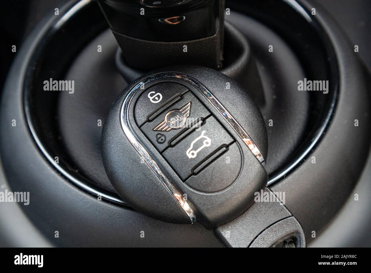 Hong Kong, China Oct, 2019 : Mini Cooper Clubman Key on Oct 3 2019 in ...