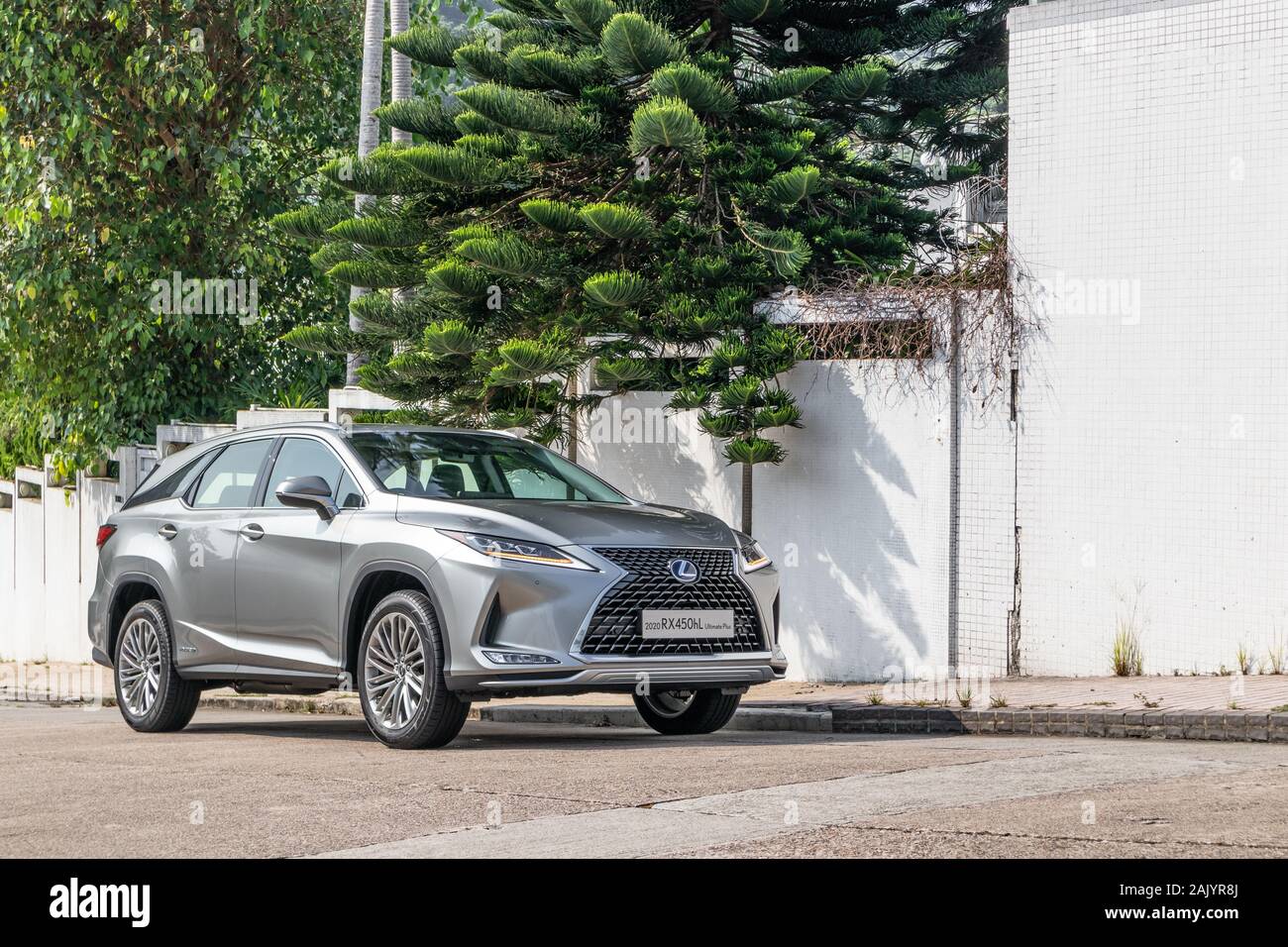 Hong Kong, China Oct, 2019 : Lexus RX450hL Test Drive Day on Oct 8 2019 ...