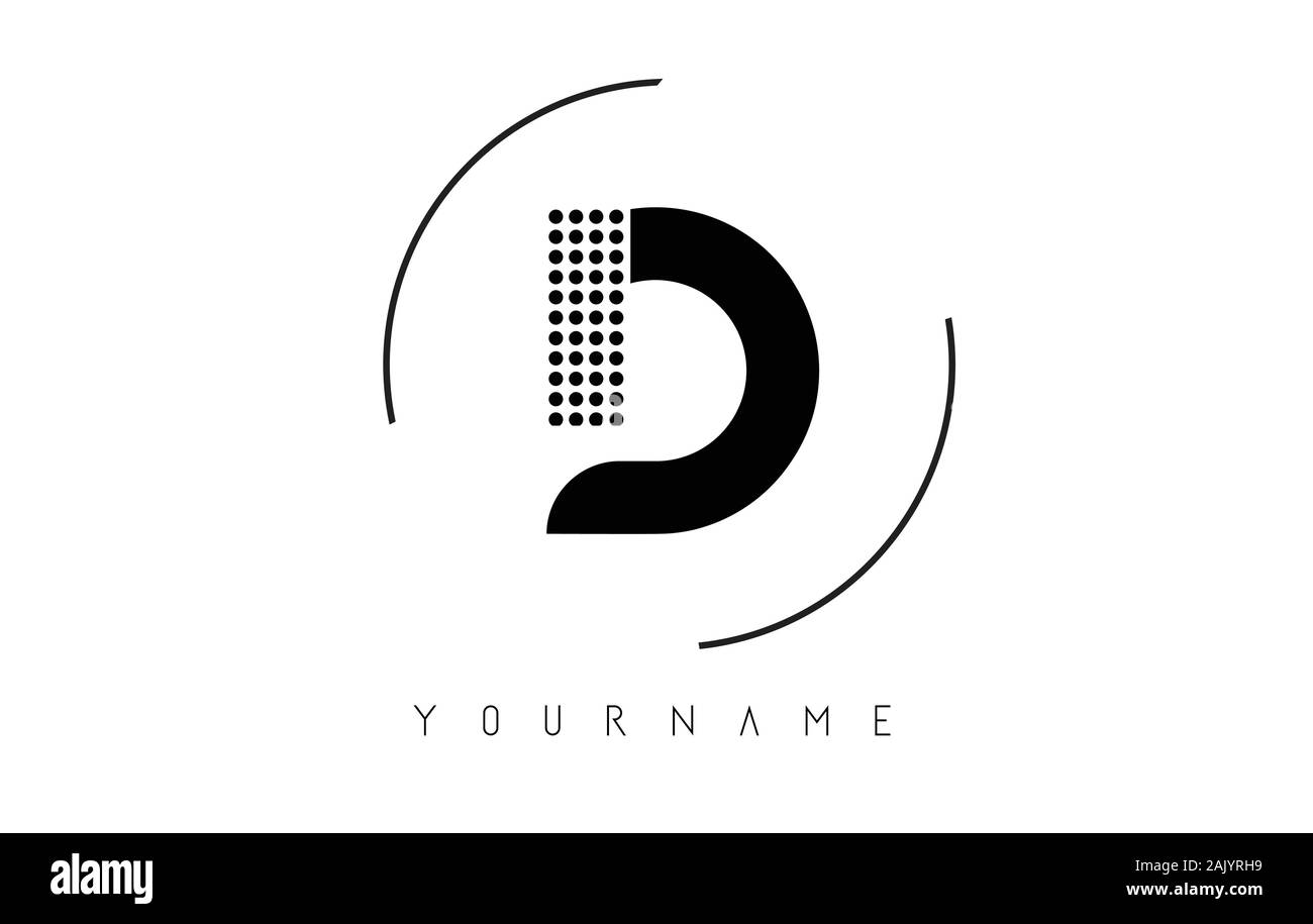 Dotted d Stock Vector Images - Alamy