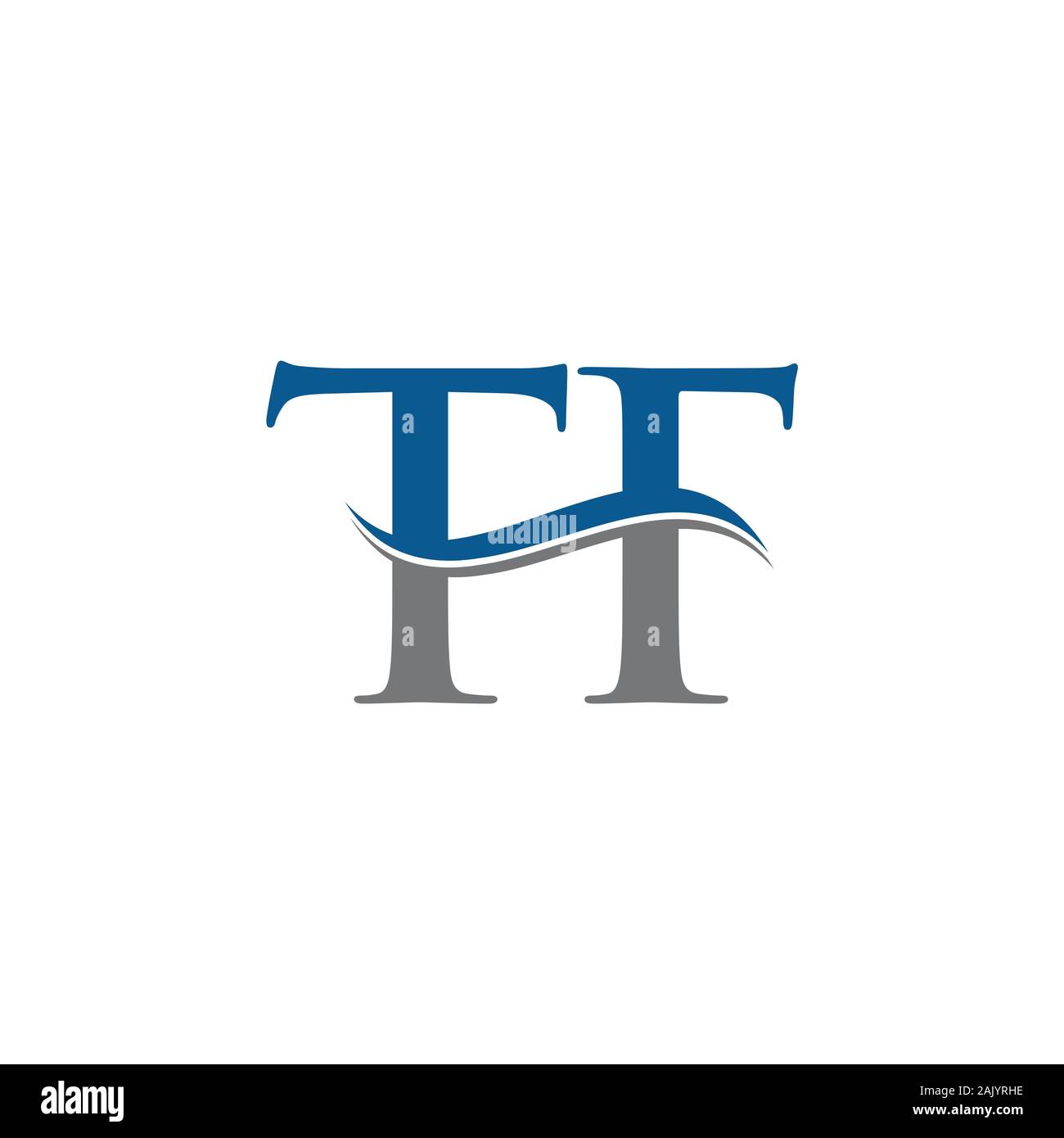 Initial Letter TF Logo Design Vector Template. TF Letter Logo Design ...