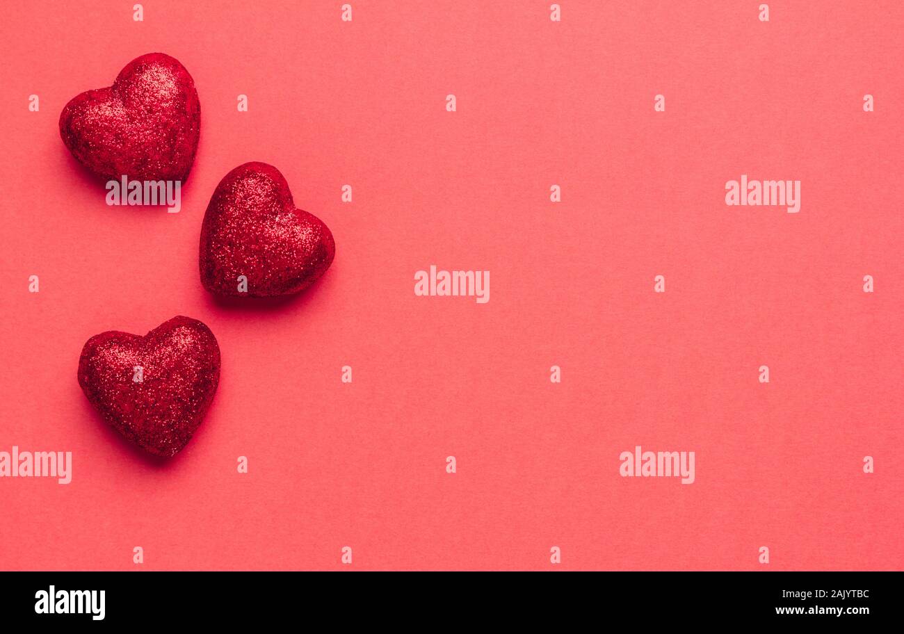 Three hearts hi-res stock photography and images - Alamy