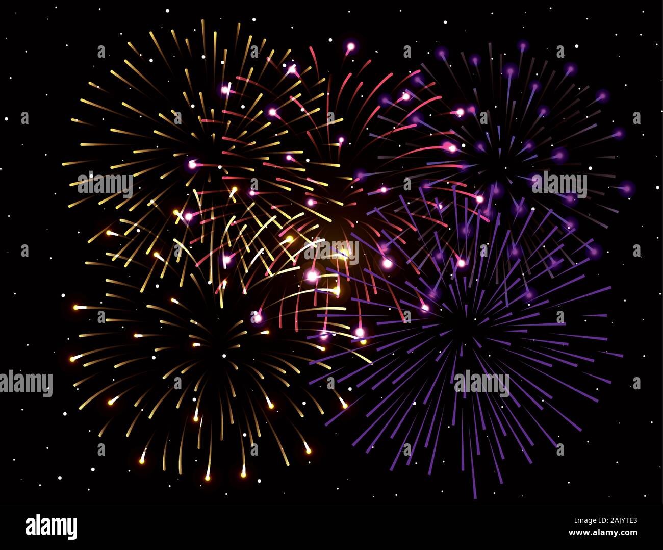 fireworks splash explosion background icon Stock Vector Image & Art - Alamy
