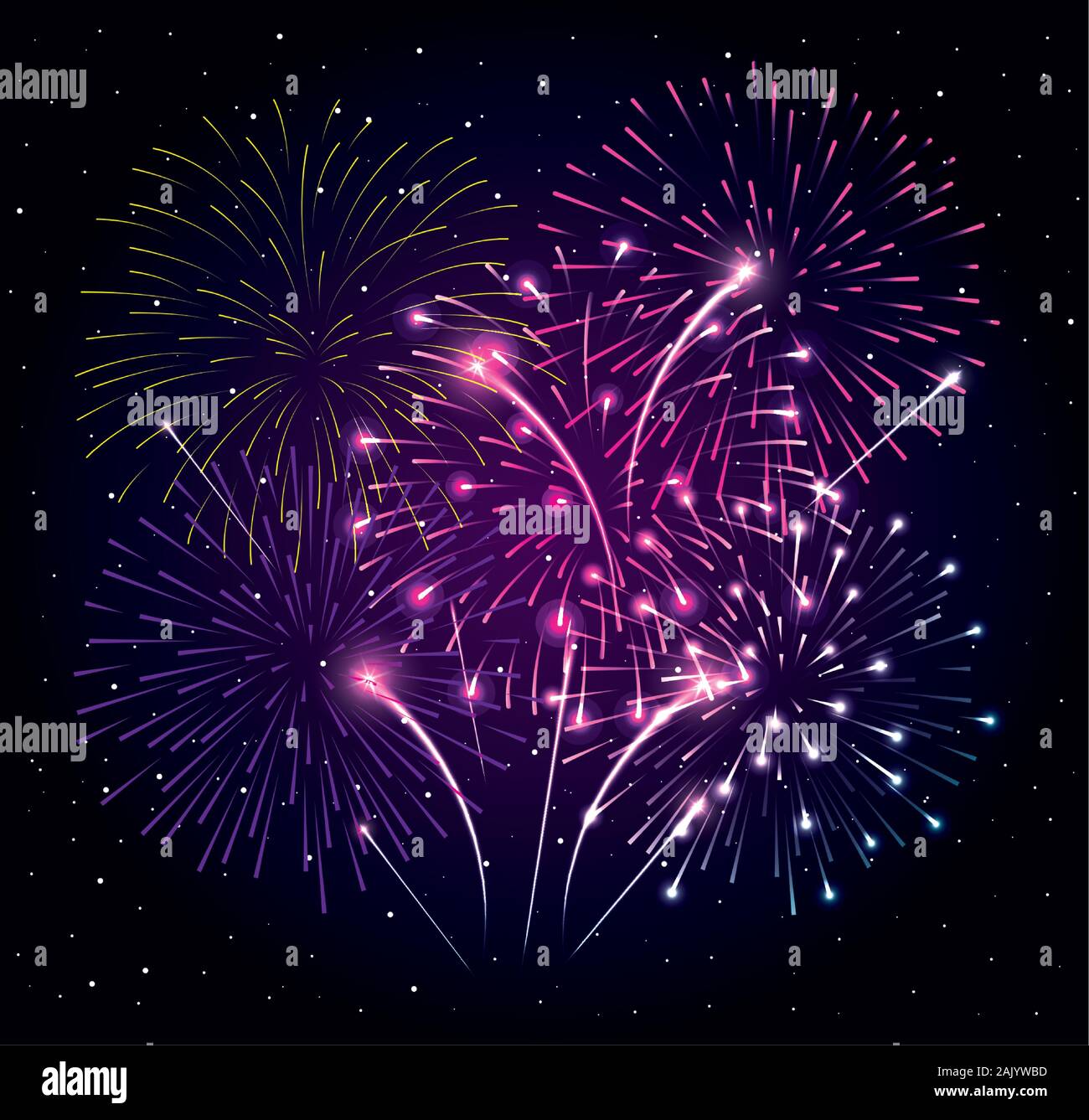 fireworks splash explosion background icon Stock Vector Image & Art - Alamy