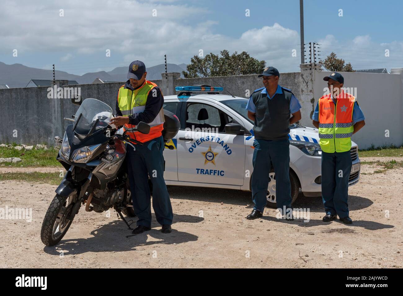 South africa police car hi-res stock photography and images - Alamy