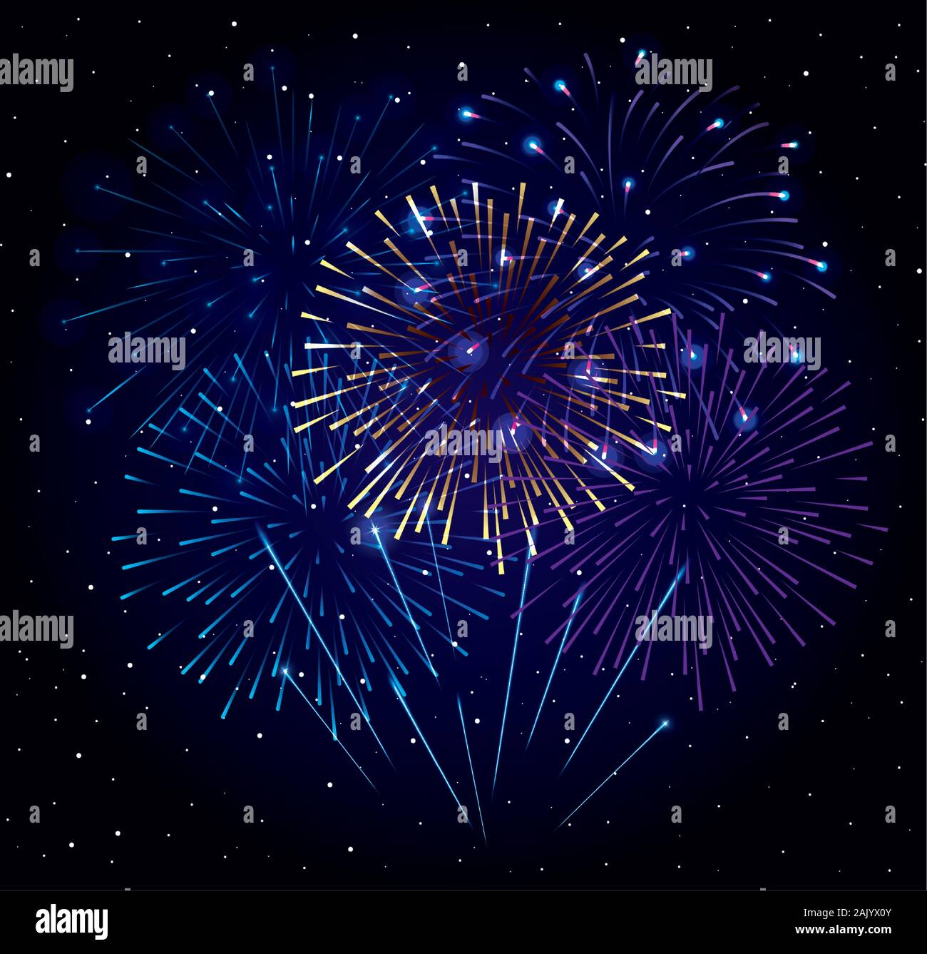 fireworks splash explosion background icon Stock Vector Image & Art - Alamy