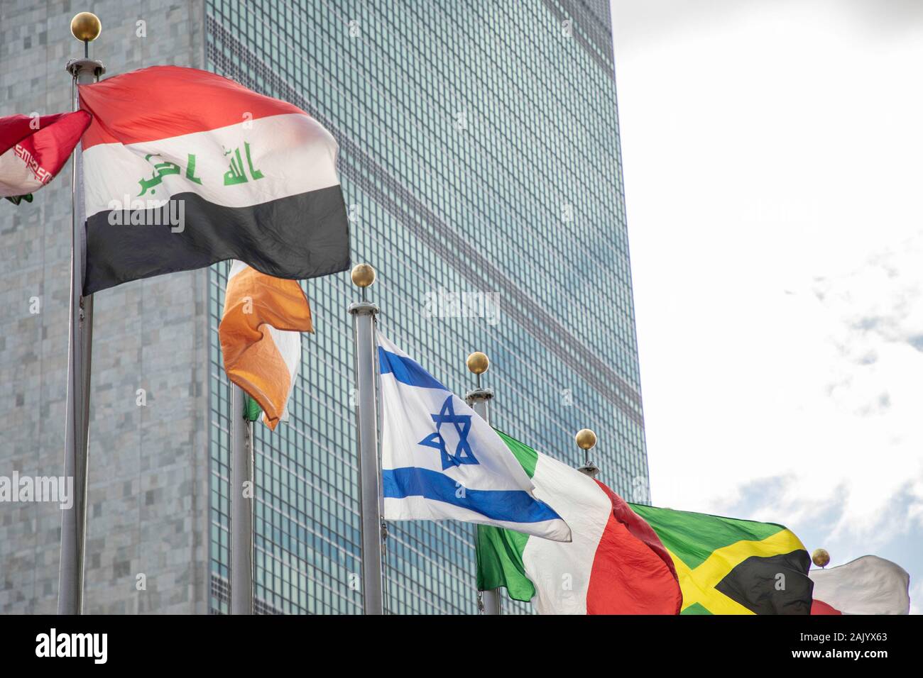 United nations security council flags hi-res stock photography and ...