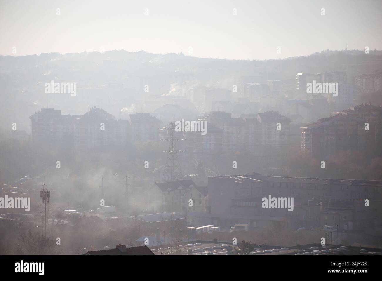 Dawn and fog disaster hi-res stock photography and images - Alamy