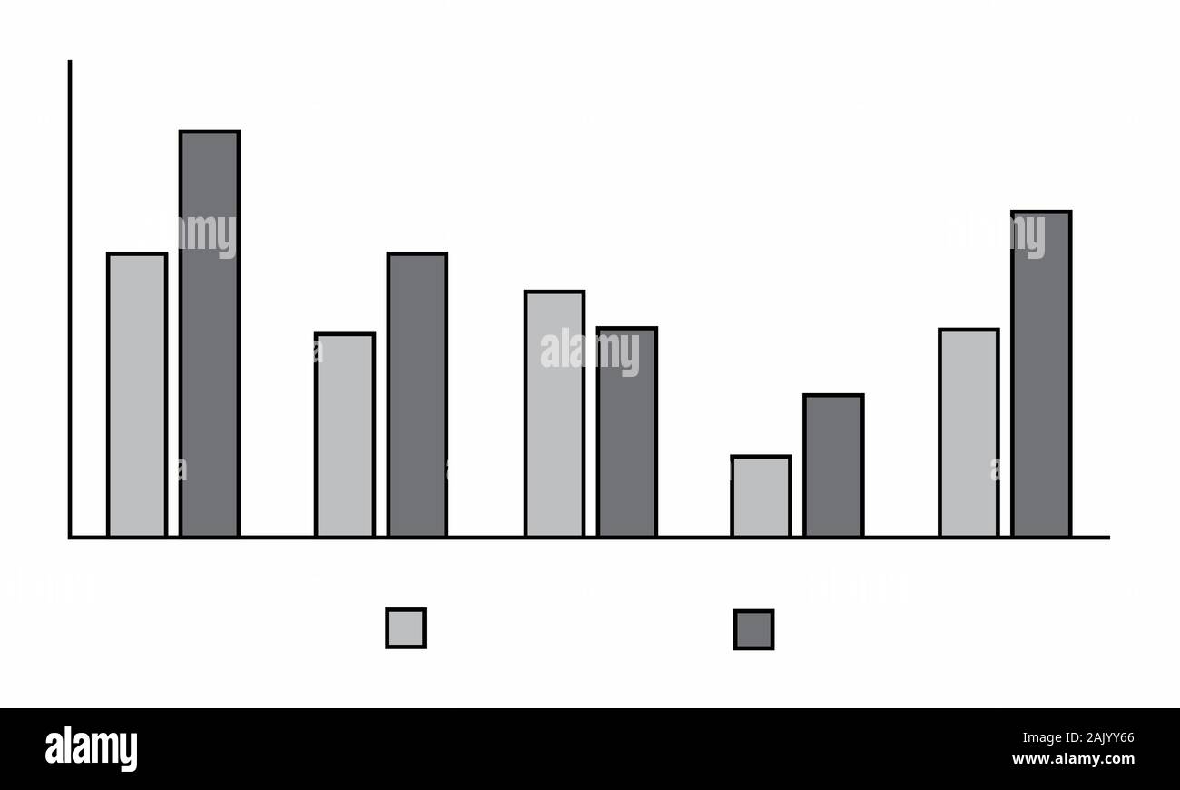 Column chart template Stock Vector Image & Art - Alamy