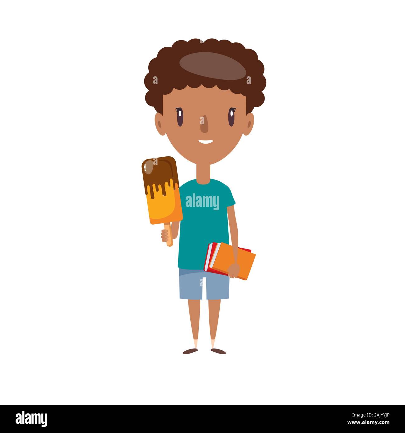 Smiling school kid. Cheerful elementary school student, kindergarten ...