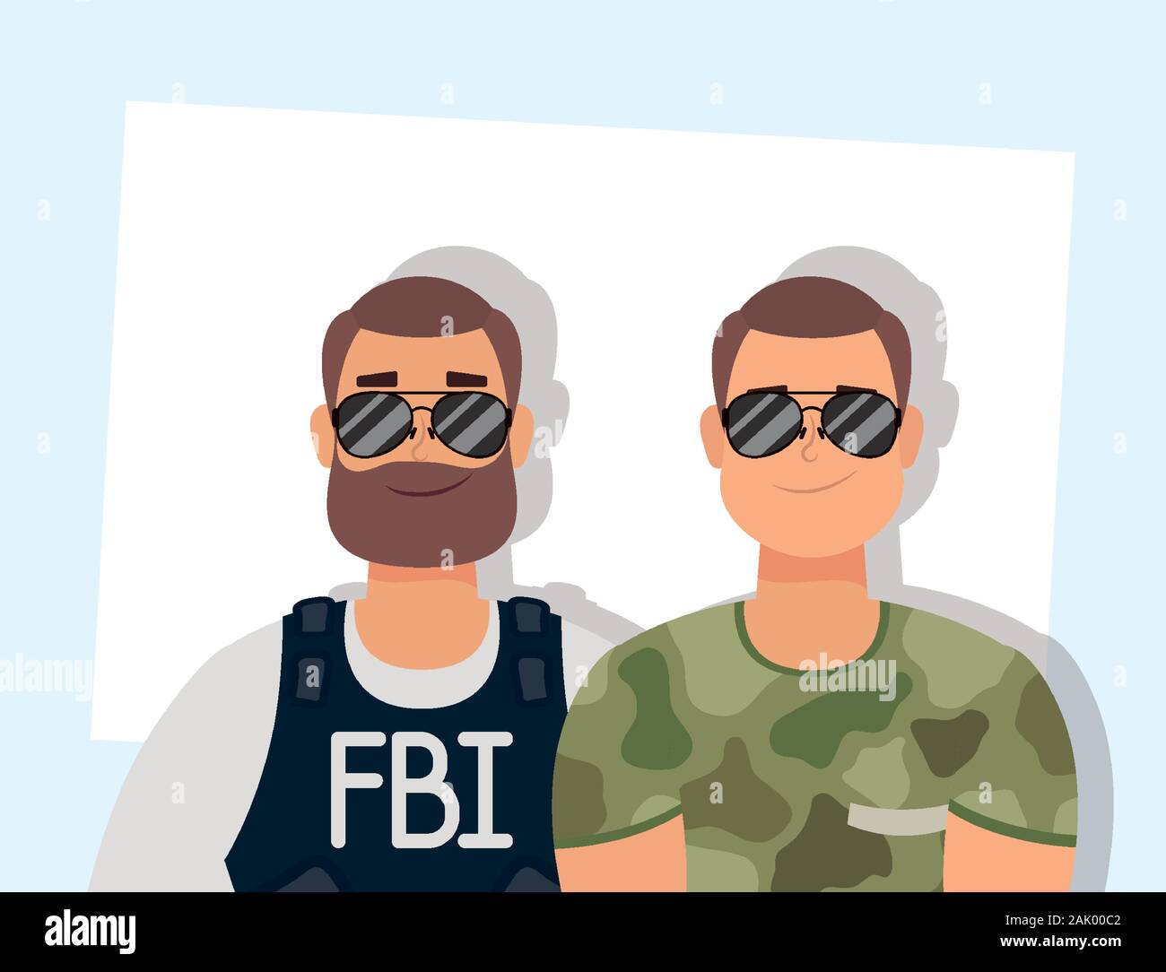Fbi agent jacket Stock Vector Images - Alamy