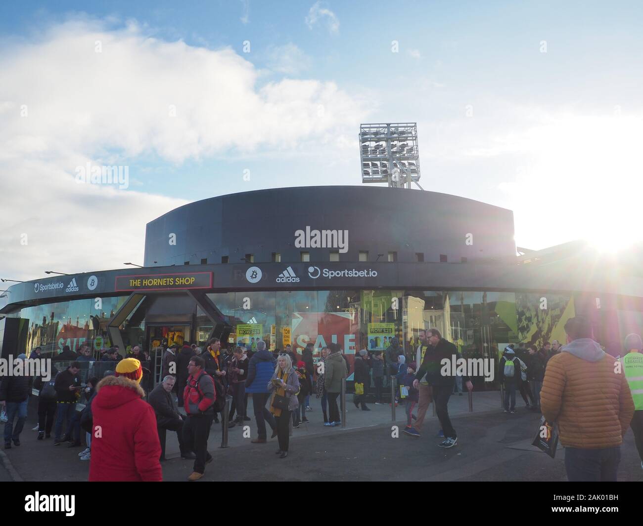 Watford fc store hi-res stock photography and images - Alamy