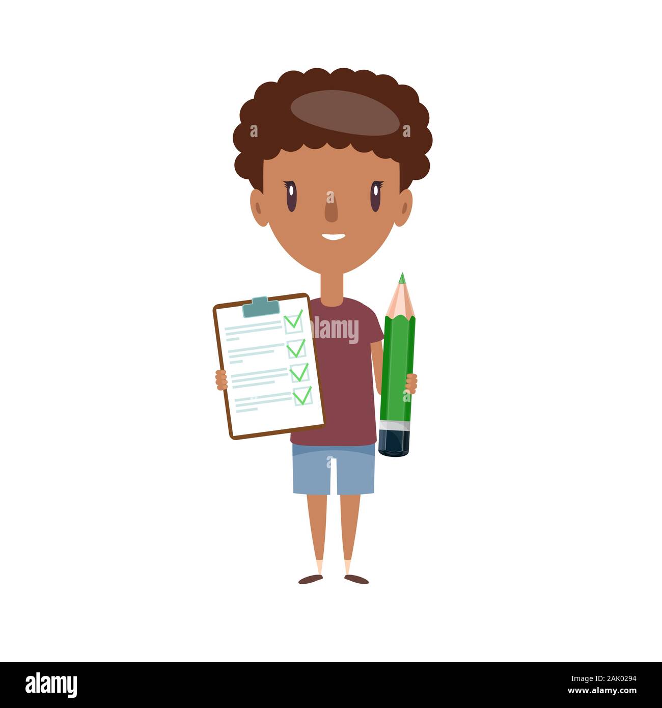 Questionnaire cartoon hi-res stock photography and images - Alamy