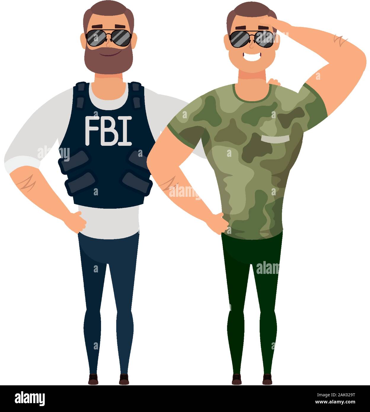 Fbi agent jacket Stock Vector Images - Alamy