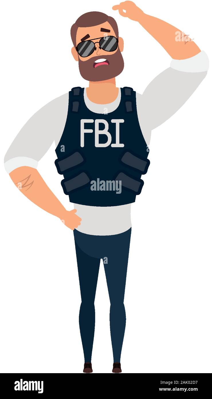 Fbi agent jacket Stock Vector Images - Alamy