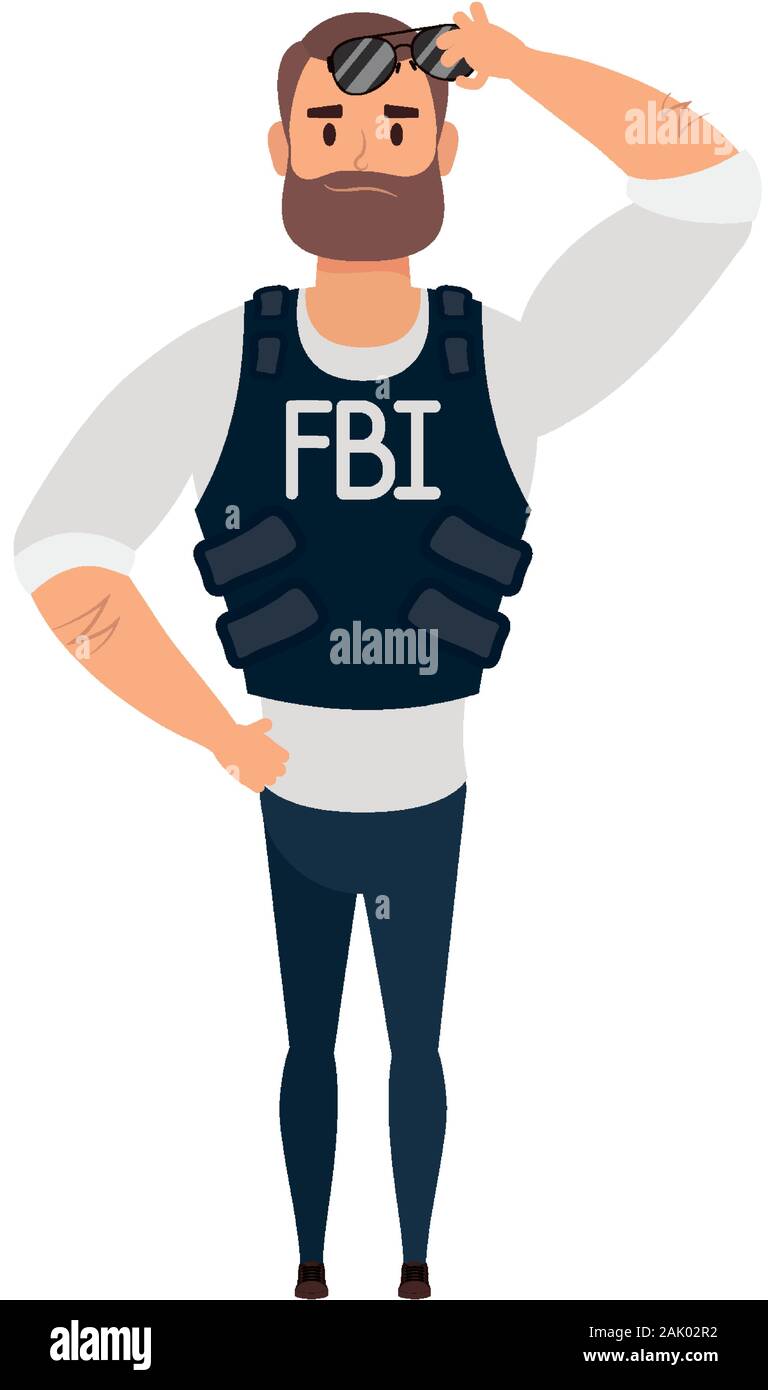 Fbi agent jacket Stock Vector Images - Alamy