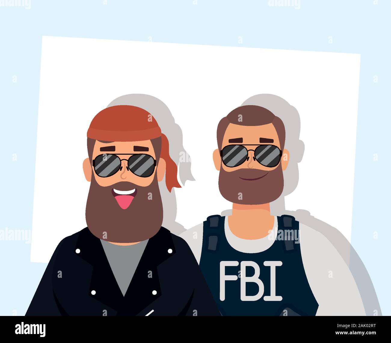 Fbi agent Stock Vector Images - Alamy