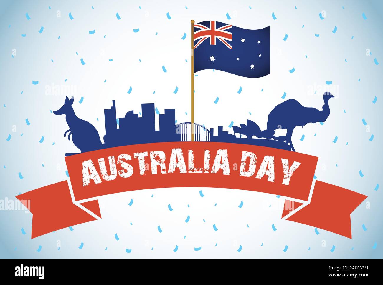 National animals of australia Stock Vector Images - Alamy
