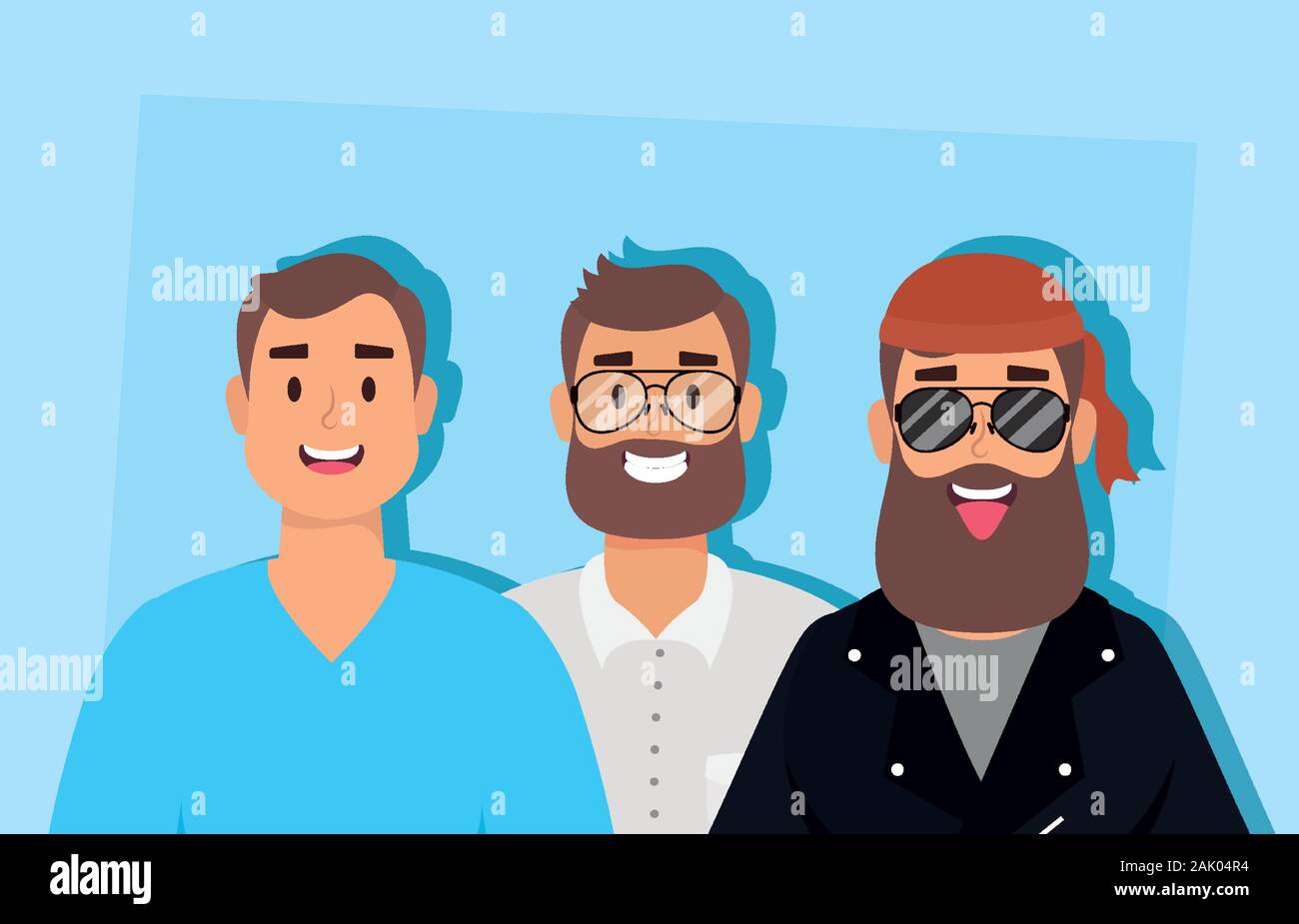 group of big men characters Stock Vector Image & Art - Alamy