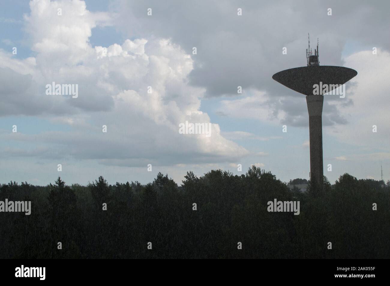 Water tower clouds weather hi-res stock photography and images - Alamy