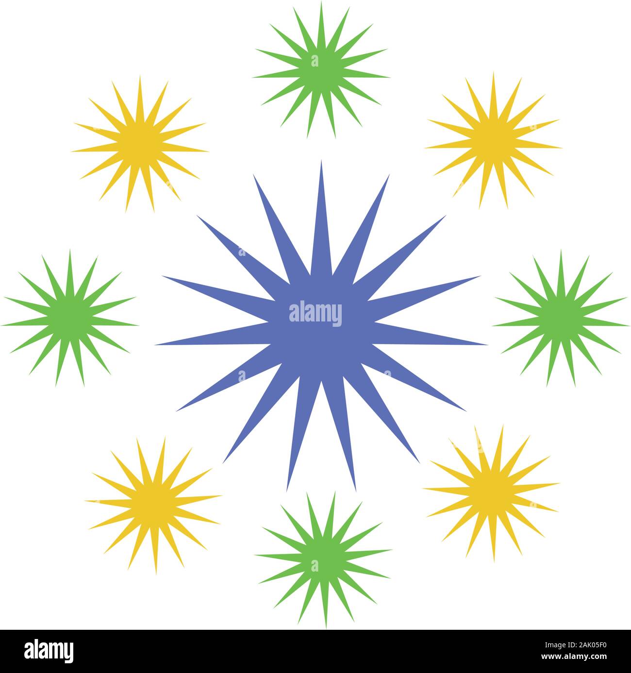fireworks explosion splash isolated icon Stock Vector Image & Art - Alamy