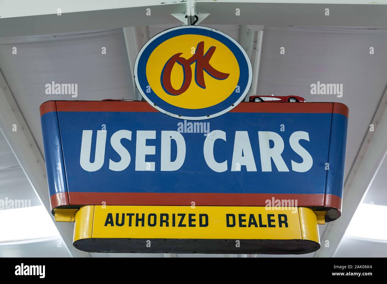 Ok used cars sign hi-res stock photography and images - Alamy