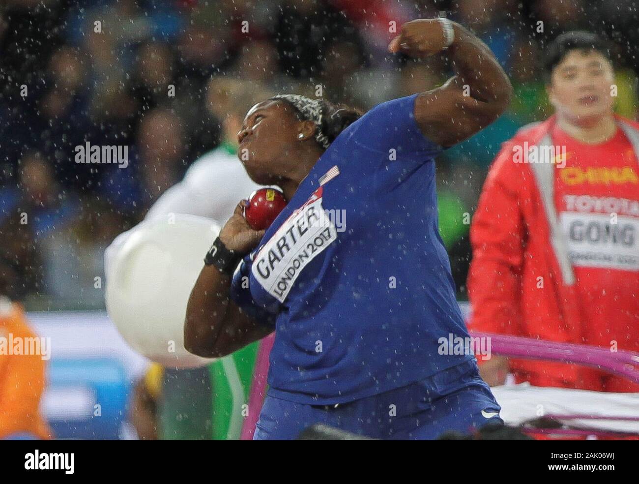 Michelle carter shot put hi-res stock photography and images - Alamy