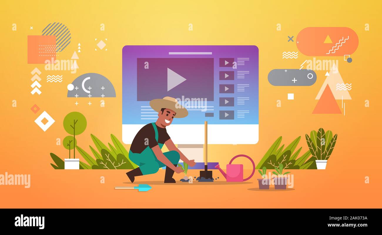 Young video blogger in Stock Vector Images - Alamy