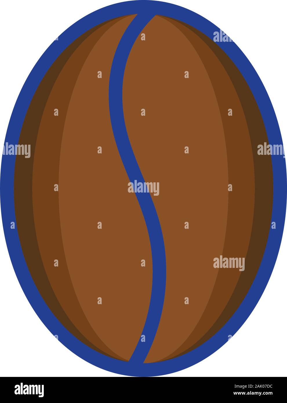 coffee grain seed isolated icon Stock Vector Image & Art - Alamy