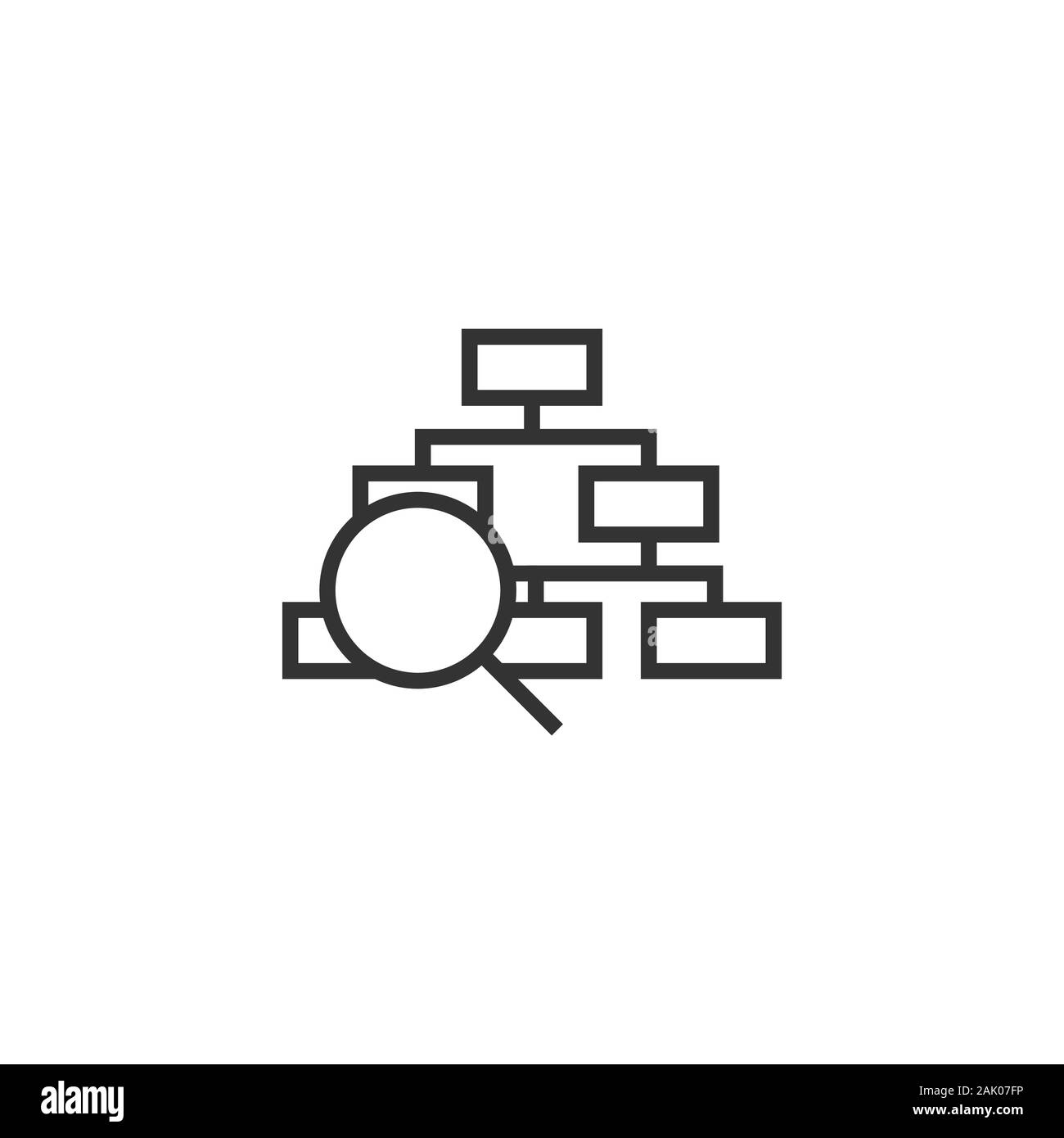Organisation diagram Stock Vector Images - Alamy